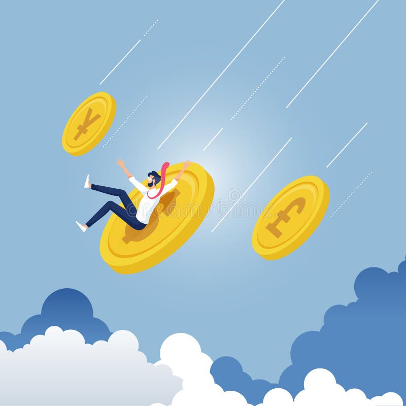 Finance Decrease and Crisis Concept-Business Problem and Economy Drop ...