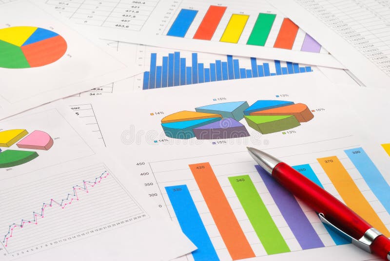 Finance documents stock photo. Image of market, crisis - 16870236