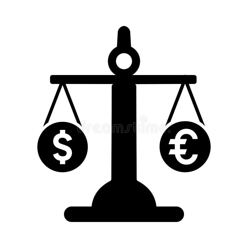 Finance, Dollar, Change Icon. Black Vector Graphics Stock Vector ...