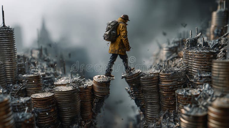 Finance Economy Crisis, Financial Decrease, Rate Business Fall, Money ...