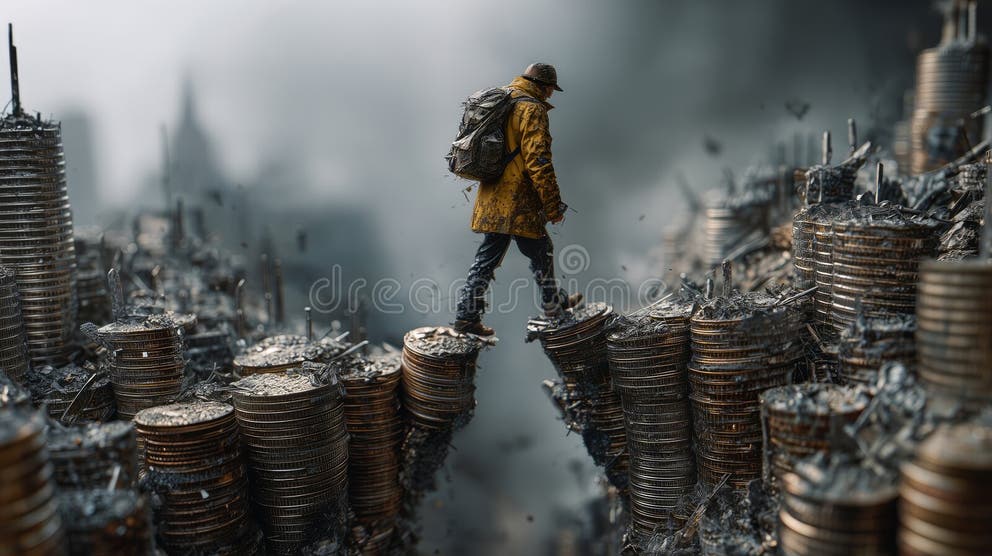 Finance Economy Crisis, Financial Decrease, Rate Business Fall, Money ...