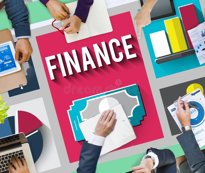 Finance Financial Investment Banking Exchange Concept Stock Photo ...