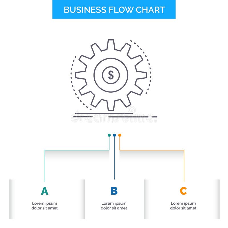 Finance, Flow, Income, Making, Money Business Flow Chart Design with 3 ...