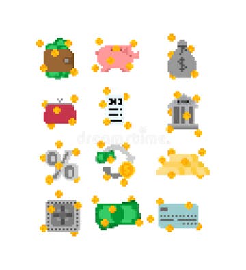 Dollar Sign 8 Bit Stock Illustrations – 54 Dollar Sign 8 Bit Stock ...