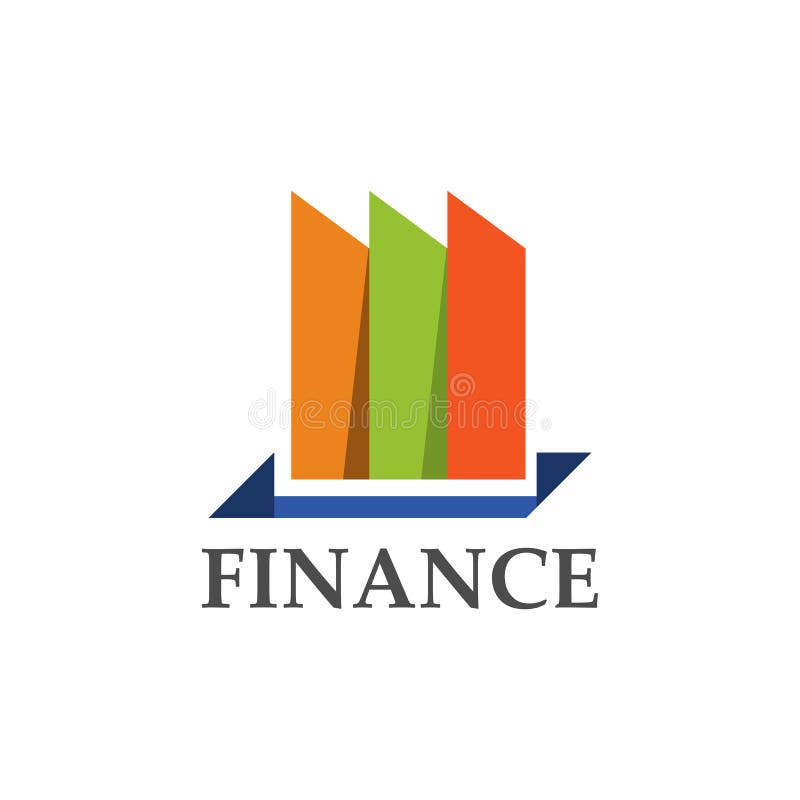 Finance Logo Design Template. Vector Illustration Stock Vector ...