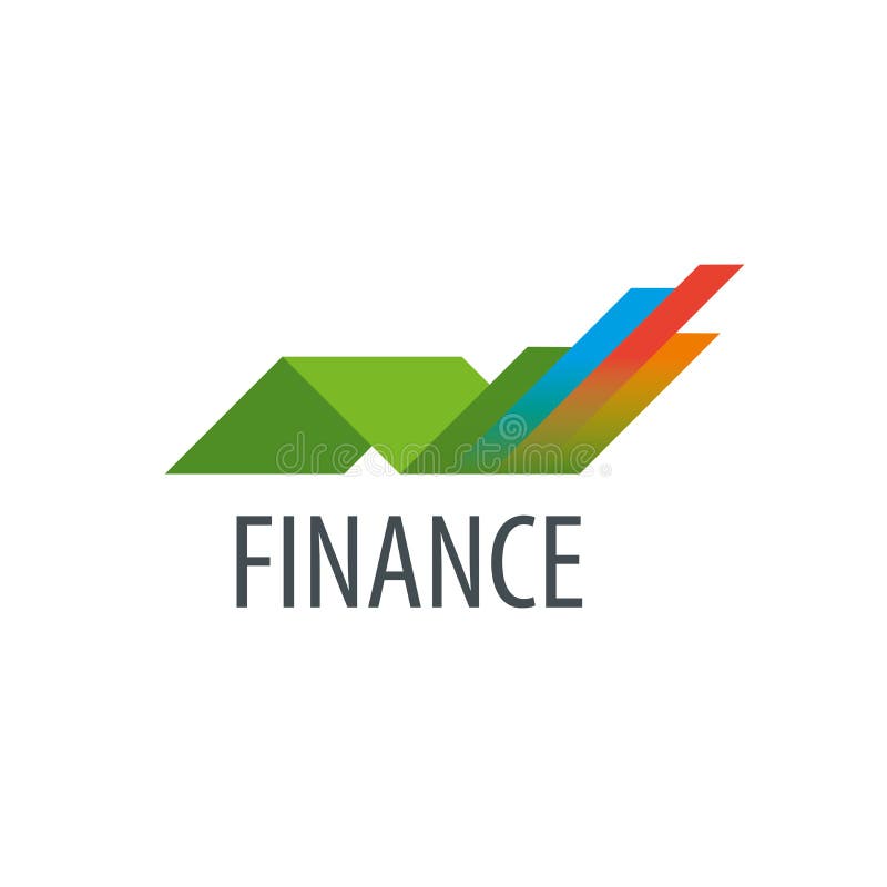 Vector logo Finance stock vector. Illustration of market - 126438180