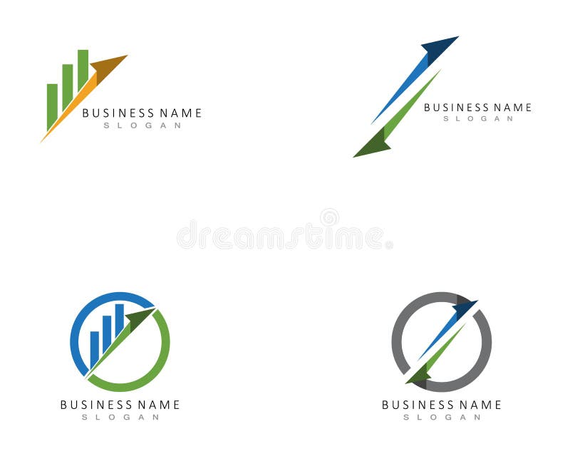 Finance Logo Template Icon stock illustration. Illustration of brand ...