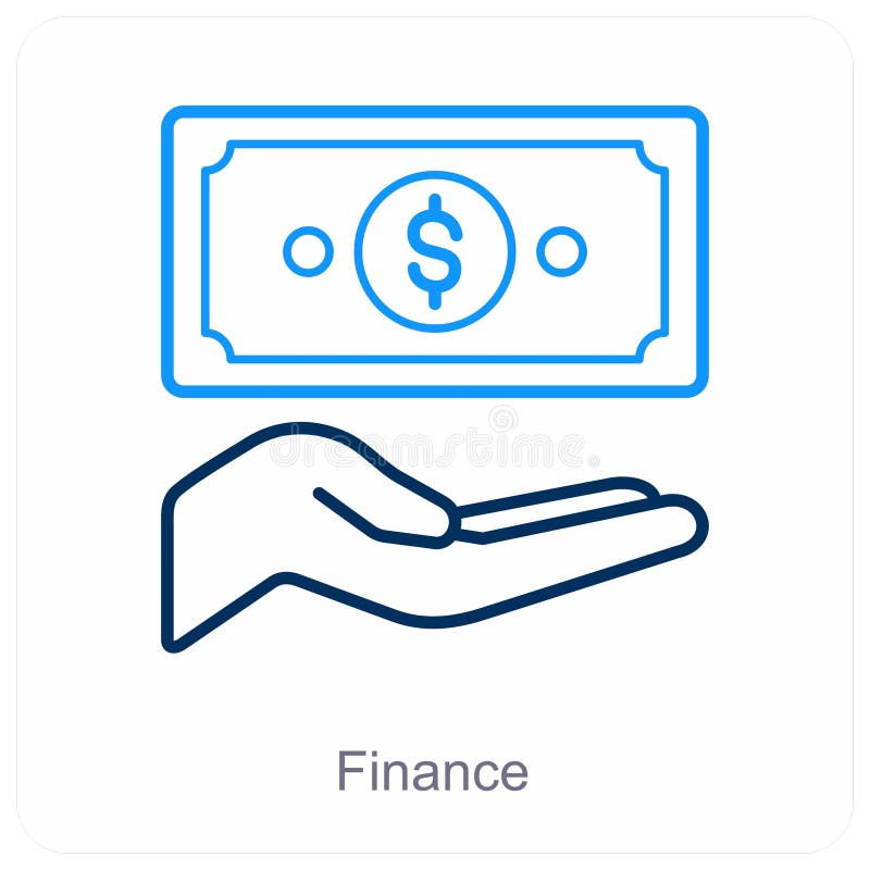 Finance and Management Icon Concept Stock Vector - Illustration of ...