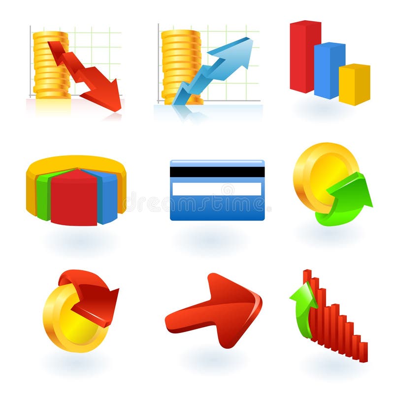 Finance signs. stock illustration. Illustration of financial - 19568410