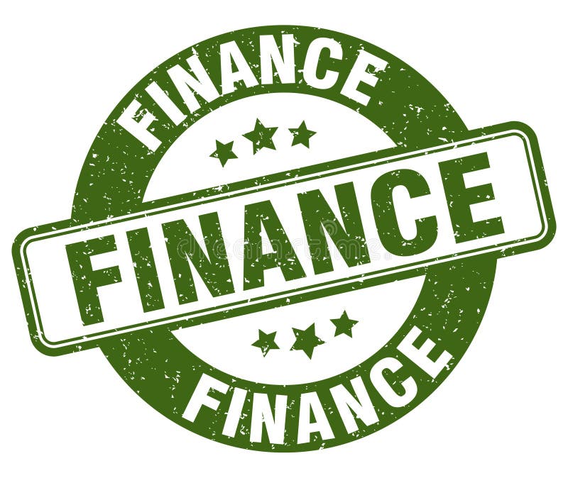 Finance Stamp. Finance Label. Round Grunge Sign Stock Vector ...
