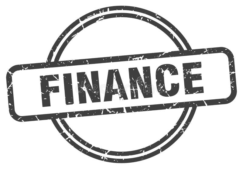 Finance Stamp. Finance Round Grunge Sign Stock Vector - Illustration of ...