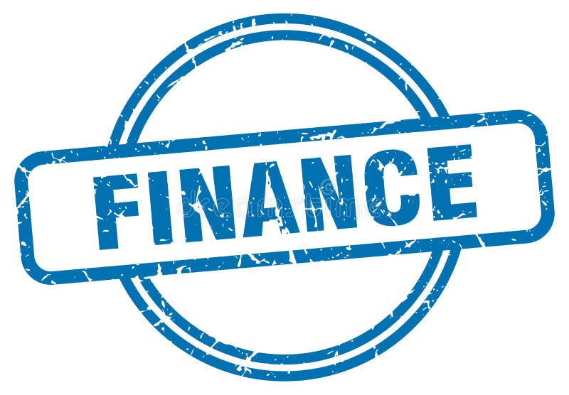 Finance Stamp. Finance Round Grunge Sign Stock Vector - Illustration of ...