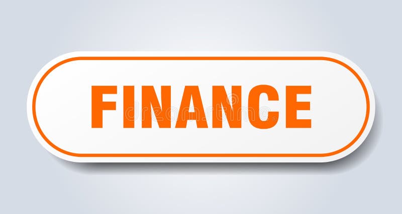 Finance sticker. stock vector. Illustration of sticker - 197146108