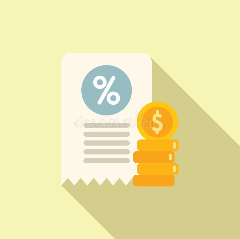 Finance Support Icon Flat Vector. Collateral Access Stock Vector ...