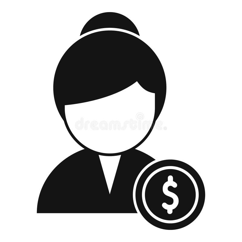 Finance Support Manager Icon Simple Vector. Help Charity Hand Stock ...