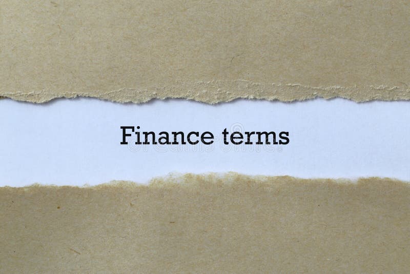 Our terms stock image. Image of small, print, purchase - 43160215