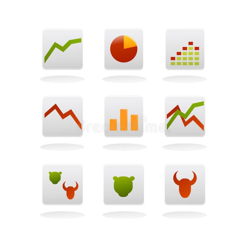 Finance vector icons stock vector. Illustration of marketing - 11313123