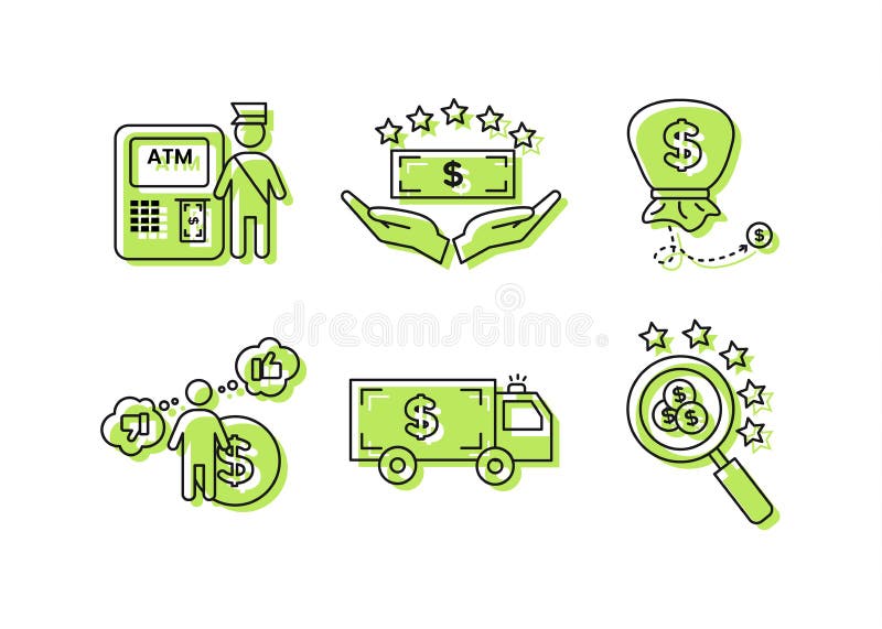 Cash Collection Logo. Collection Logo. Vector Illustration. Stock ...