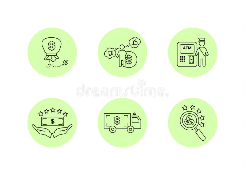 Cash Collection Logo. Collection Logo. Vector Illustration. Stock ...