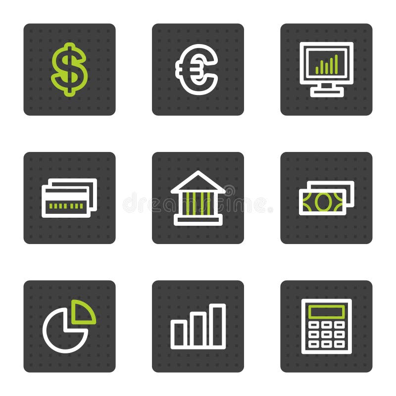 Document Web Icons Set 2, Grey Square Buttons Stock Vector ... Document Web Icons Set 2, Grey Square Buttons Stock Vector ...