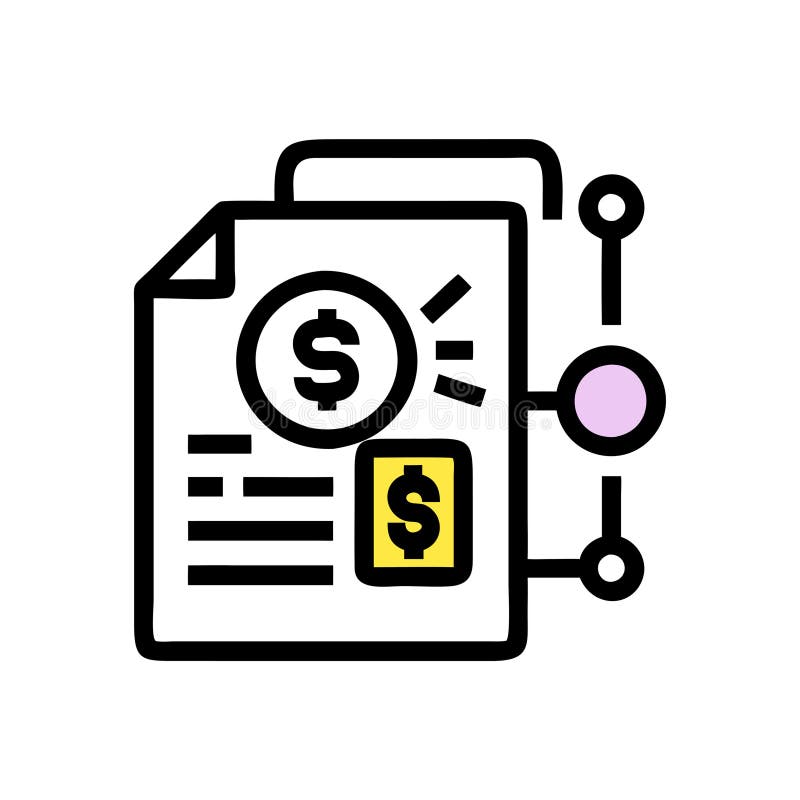 Financial Accountability Management Icon Stock Vector - Illustration of ...