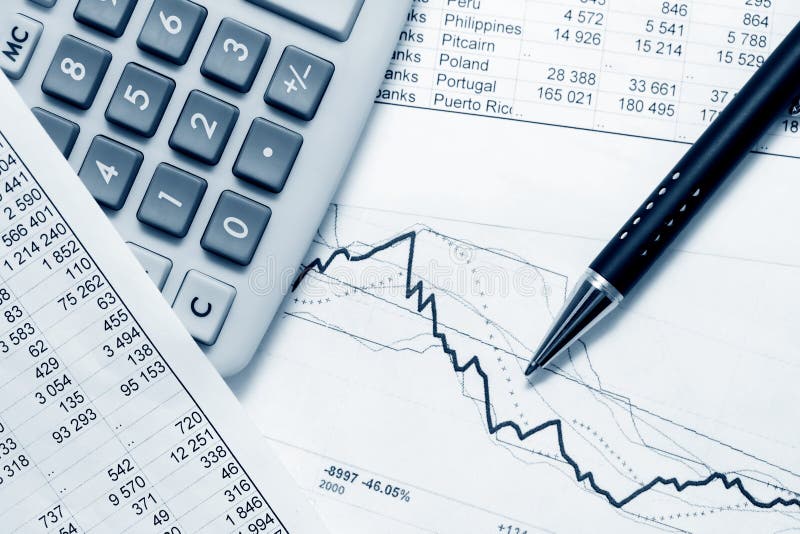 Financial accounting stock image. Image of abstract, close - 8329277