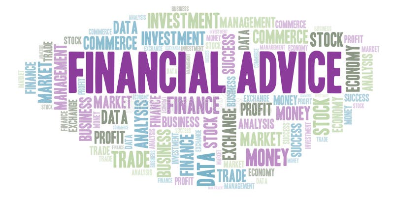 Financial Advice stock illustration. Illustration of plan - 23527227