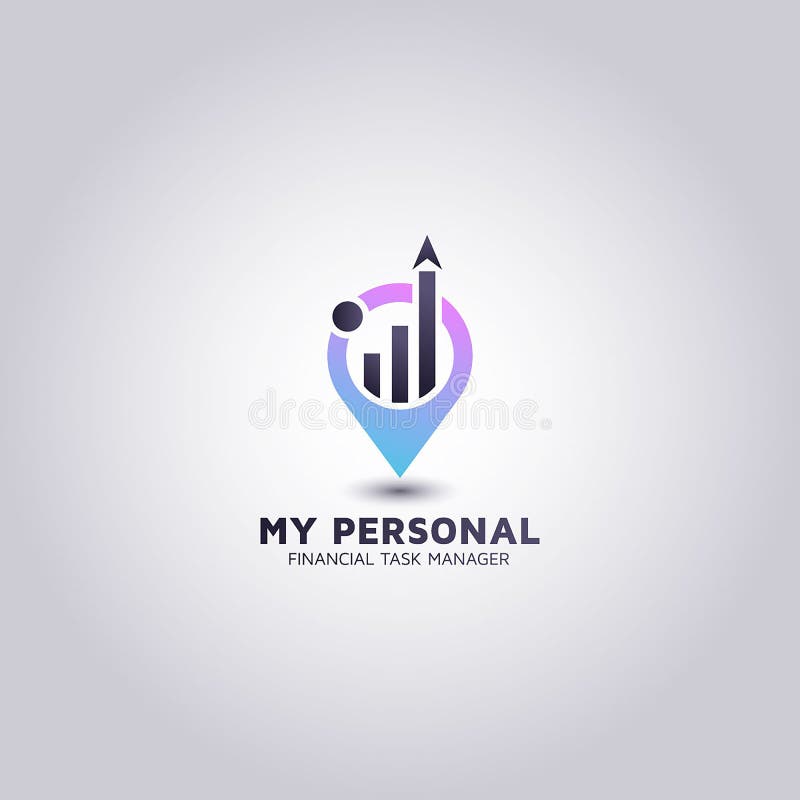 Financial Advisor Logos Design Idea Stock Vector - Illustration of ...