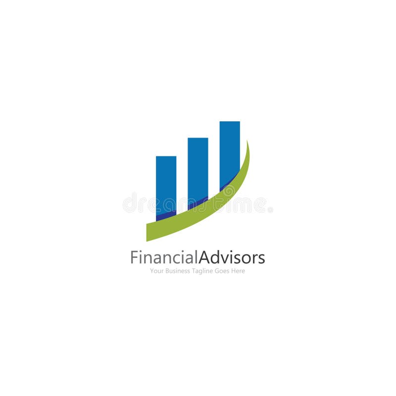 Financial Advisors Logo Design Template Vector Icon. Stock Vector ...