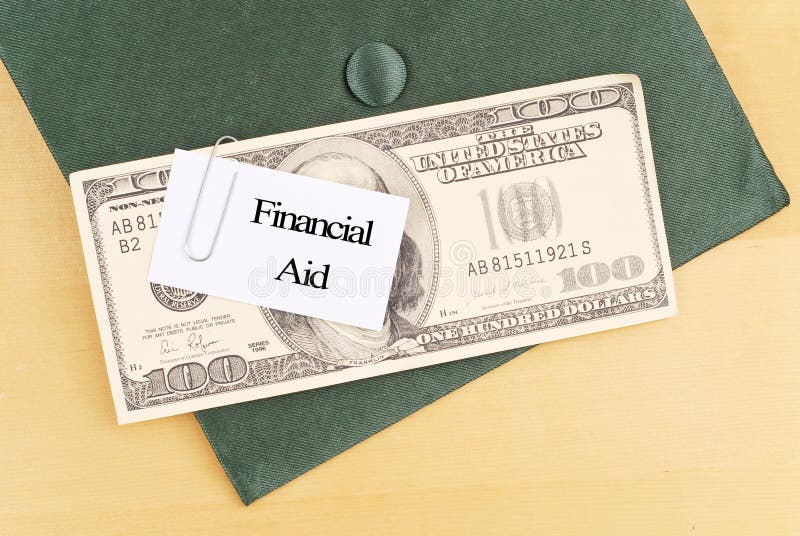 Financial Aid for College stock image. Image of background - 20517433