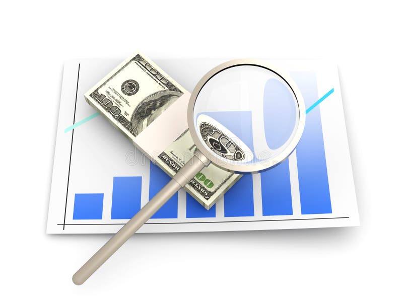 Financial analysis stock illustration. Illustration of financial - 18697595