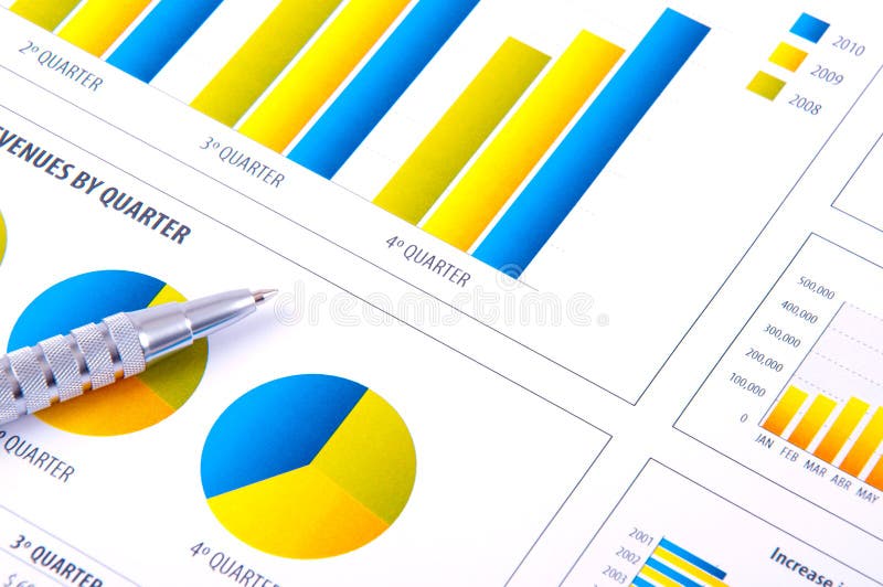 Financial Analysis with Charts. Stock Photo - Image of asset, money ...