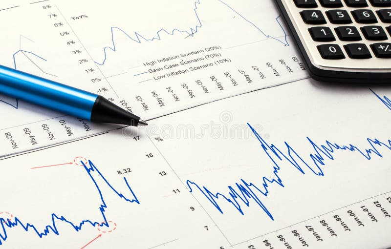Financial analysis stock image. Image of calculate, report - 43319221