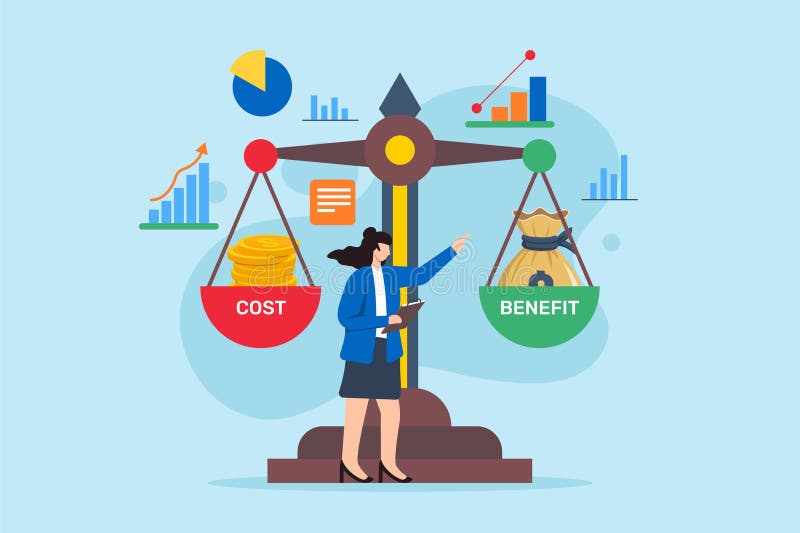 Cost Benefit Analysis Stock Illustrations – 1,451 Cost Benefit Analysis ...