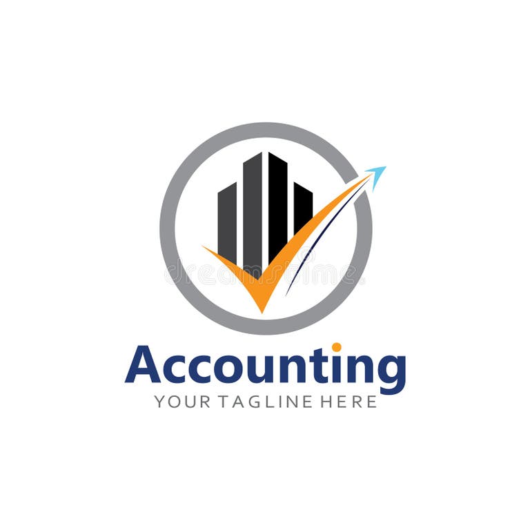 Financial Analysis Logo with Chart, Pie Graph and Arrow Stock Vector ...