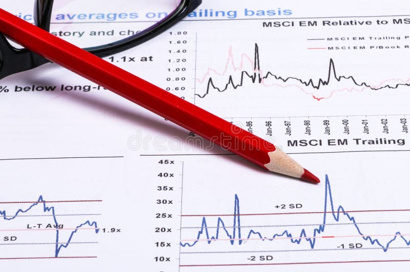 Financial analysis report stock photo. Image of bank - 42489122