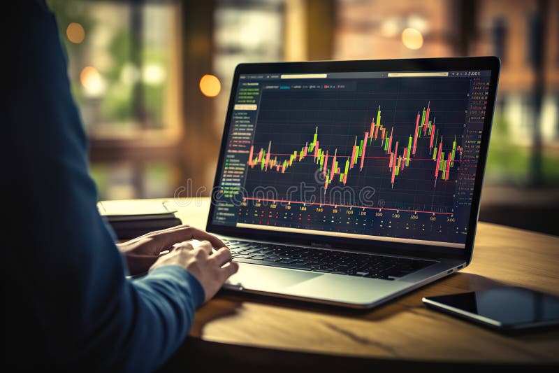 Financial Analysis Unveiled Market Analyst Analyzing Graphs and ...