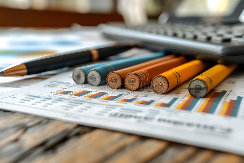 Financial Analyst Concept, Financial Statistics, Charts, and Data ...