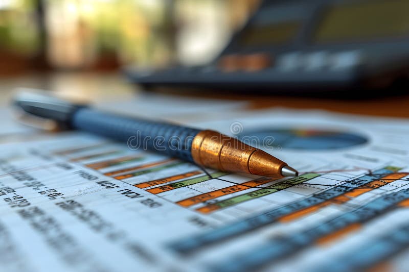 Financial Analyst Concept, Financial Statistics, Charts, and Data ...