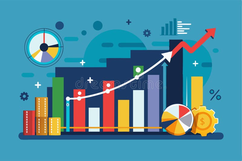 Visualizes Statistics Stock Illustrations – 13 Visualizes Statistics ...