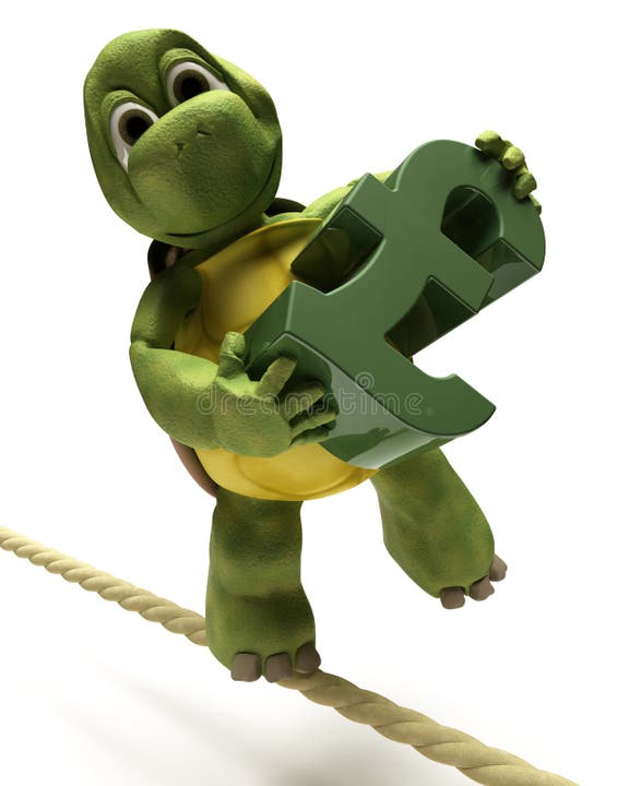 Financial Balancing Act stock illustration. Illustration of sterling ...