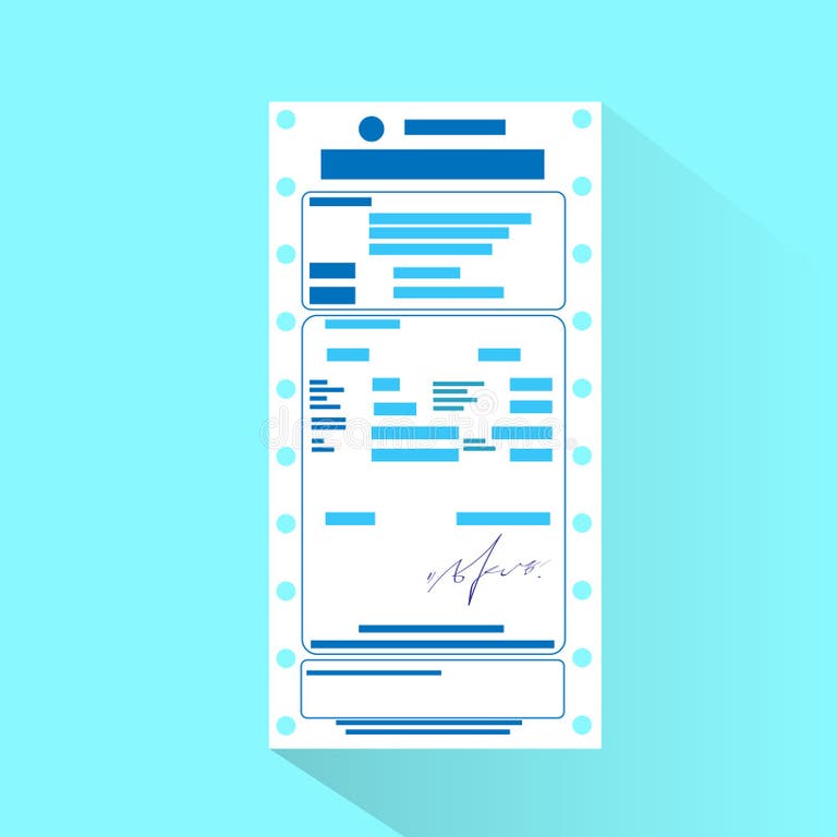 Check Invoice Stock Illustrations – 10,674 Check Invoice Stock ...