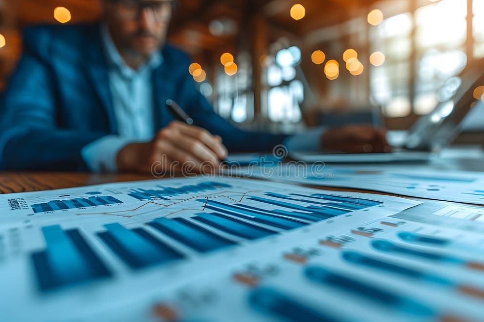 Financial, Business Analytics Concept, Professionals Analyzing ...