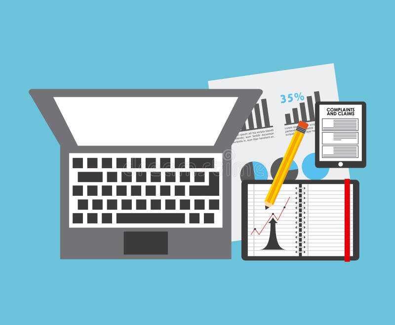 Invoice. Financial Calculations. Working Process. Businessman Hands ...