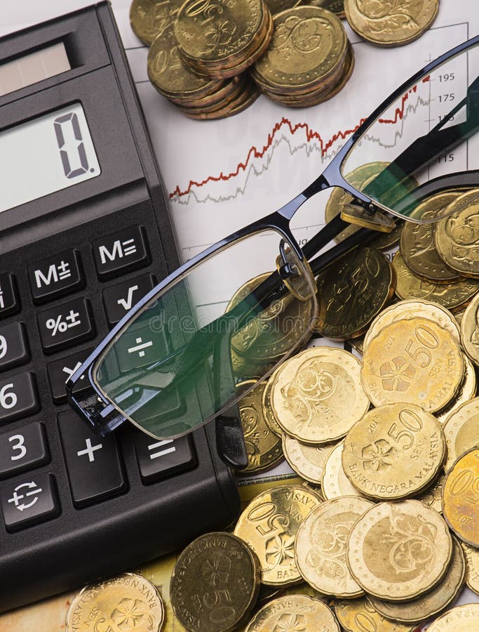 Financial calculation stock image. Image of earnings - 40381701