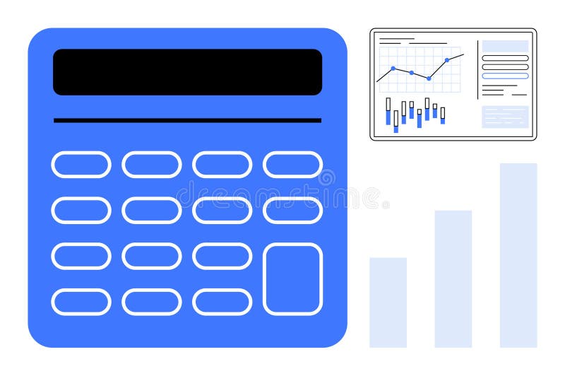 Financial Calculator with Graphing Dashboard and Bar Chart for Business ...