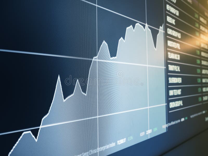Currency Exchange Rate on Digital Display Board Business Finance ...