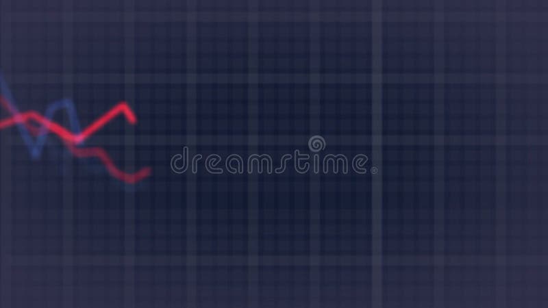 Financial Chart with Interweaving Arrows Going Up and Down Stock Video ...