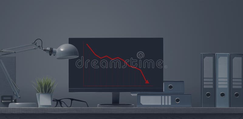 Computer Failure in the Technician Office Stock Photo - Image of repair ...