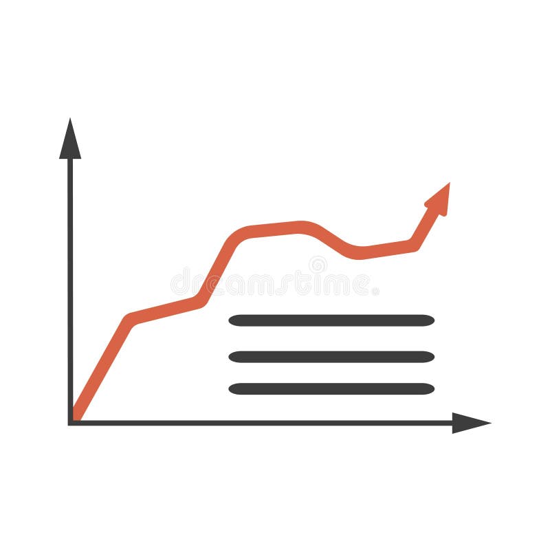 Bar Pie Graph Chart on White Background. Vector Illustration in Trendy ...